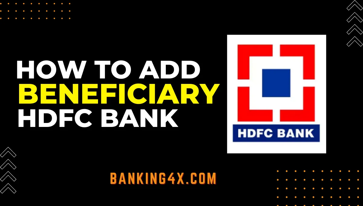 2 Easy Way To Add Beneficiary in HDFC on Mobile